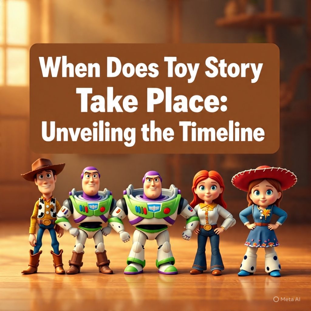 When Does Toy Story Take Place: Unveiling the Timeline - Toys